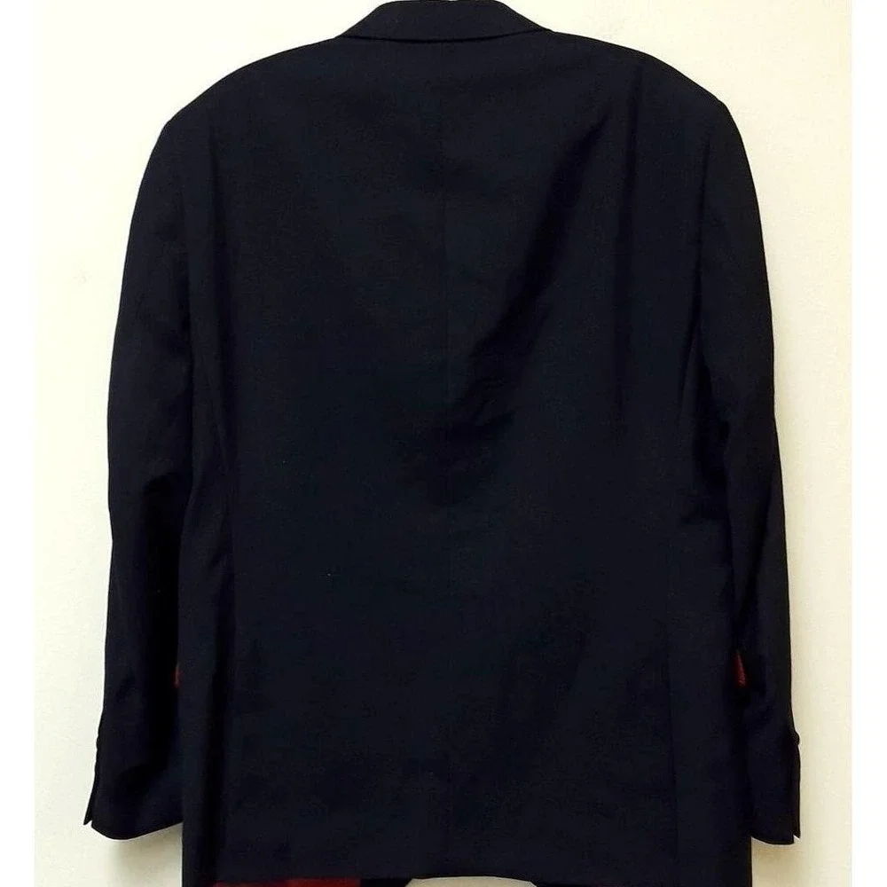 Valentino | Suits & Blazers | Mens Navy Blue Blazer Suit Jacket Two ...